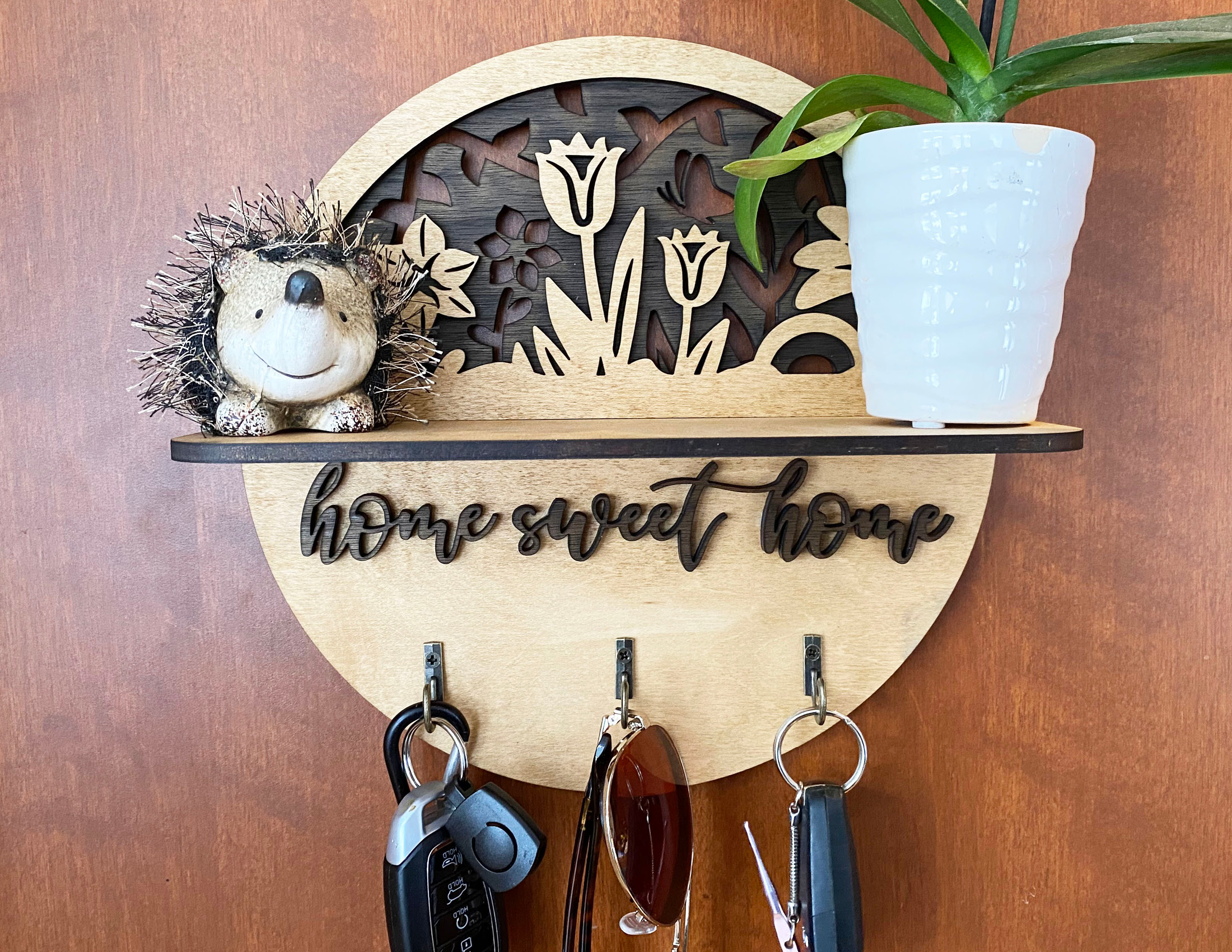 Wall Mounted Key Holders – Sweetfern Designs