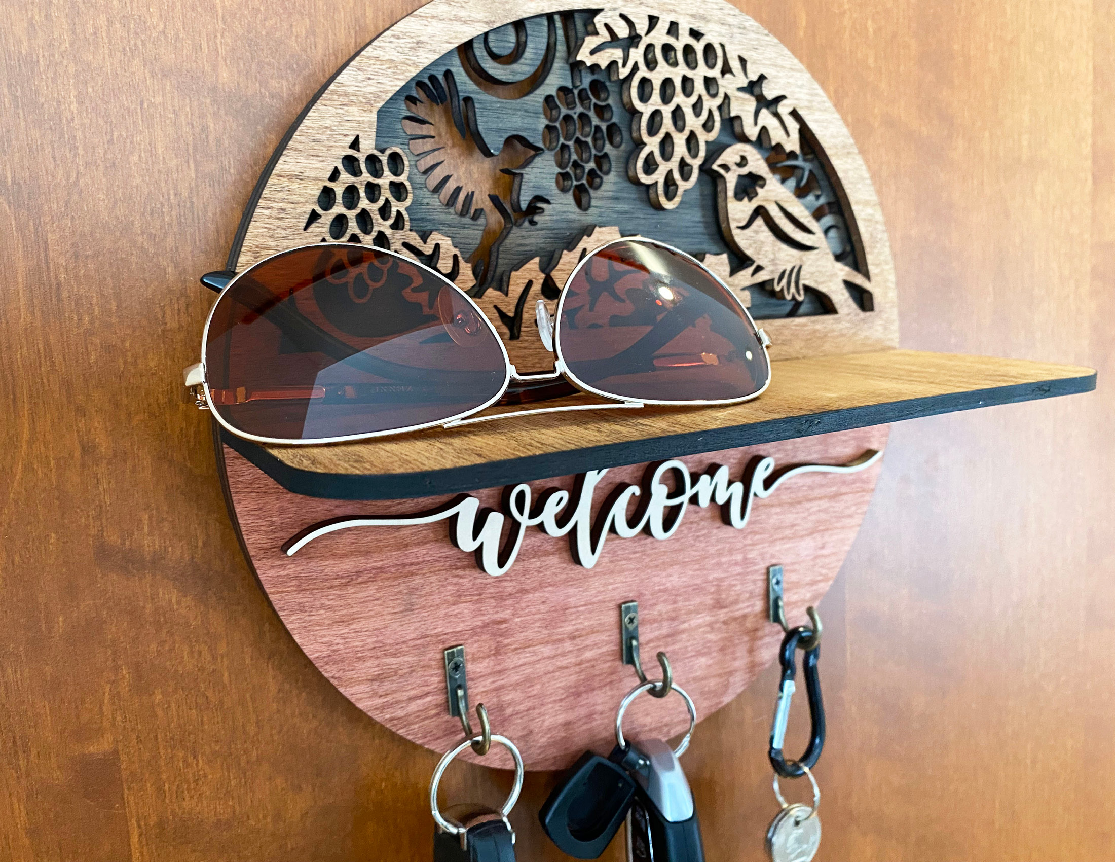 Wall Mounted Key Holders – Sweetfern Designs